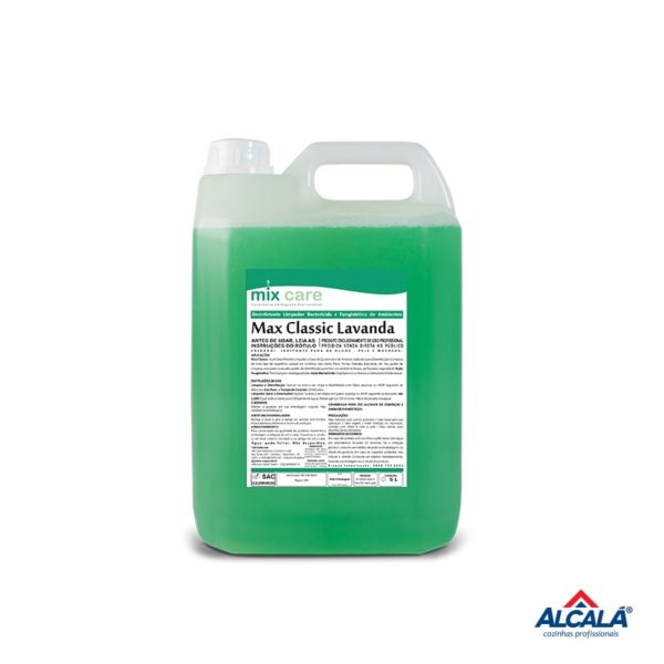 Alcalá | Limpador Desinfetante Max Classic Lavanda Mix Care